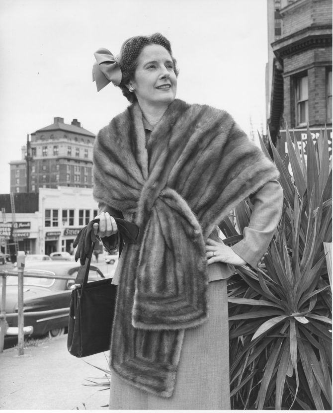 Fall Fashion, 1954 | Tacoma Public Library
