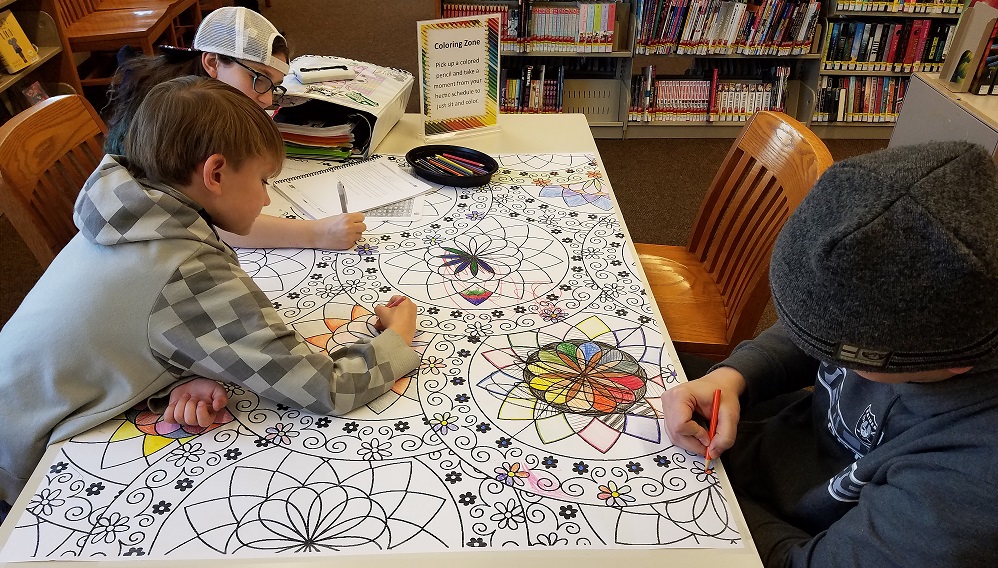 Wheelock Community Coloring Page | Tacoma Public Library