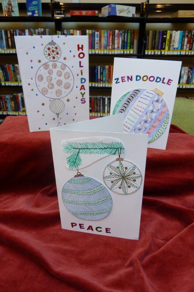 Holiday Zen Doodle | Tacoma Public Library